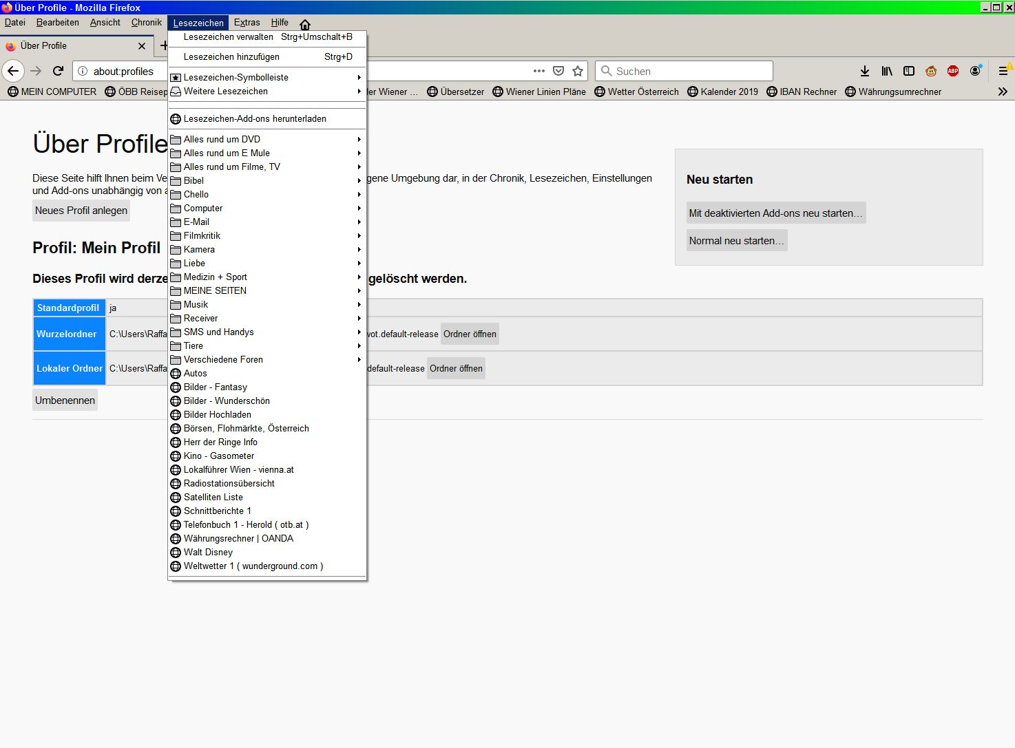 Firefox Einstellungen - Individuelle Anpassungen - camp-firefox.de