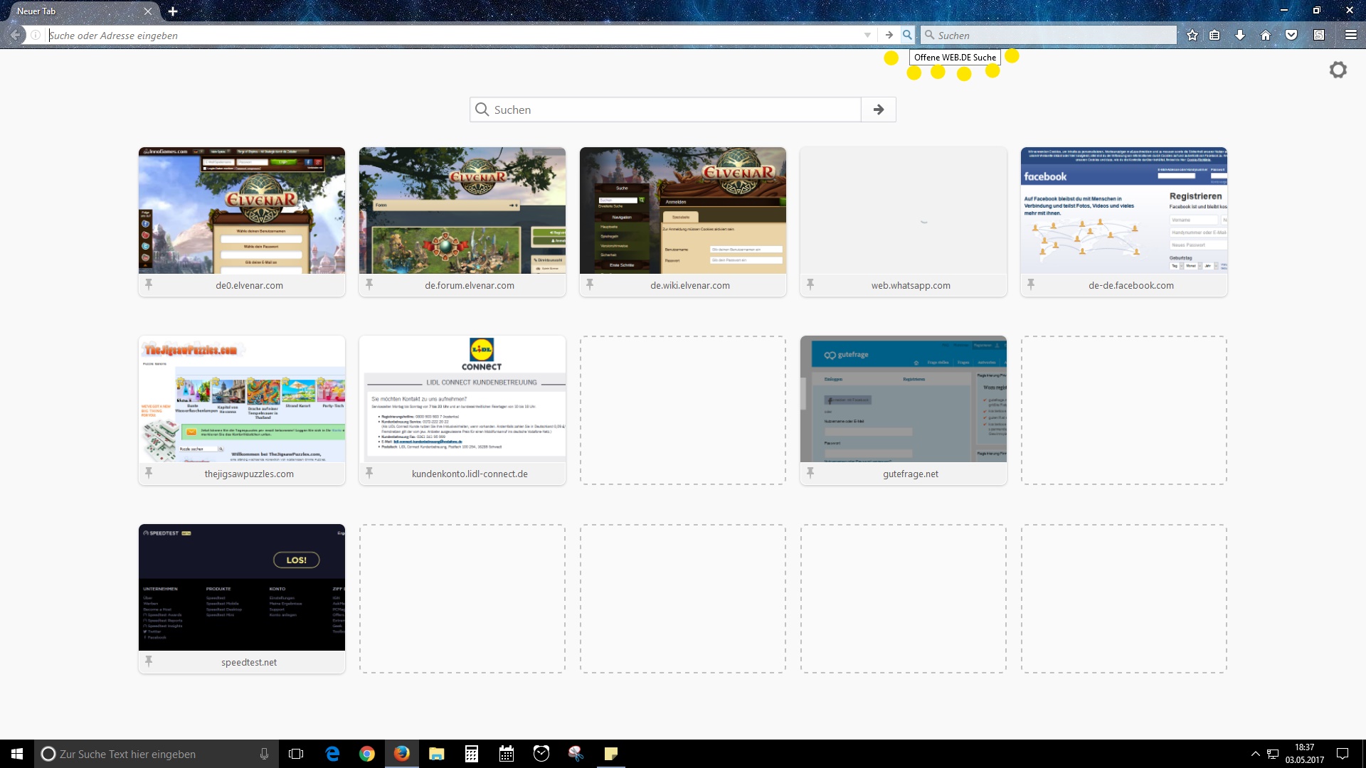 Web.de MailCheck, web.de Suche - Erweiterungen & Themes - camp-firefox.de
